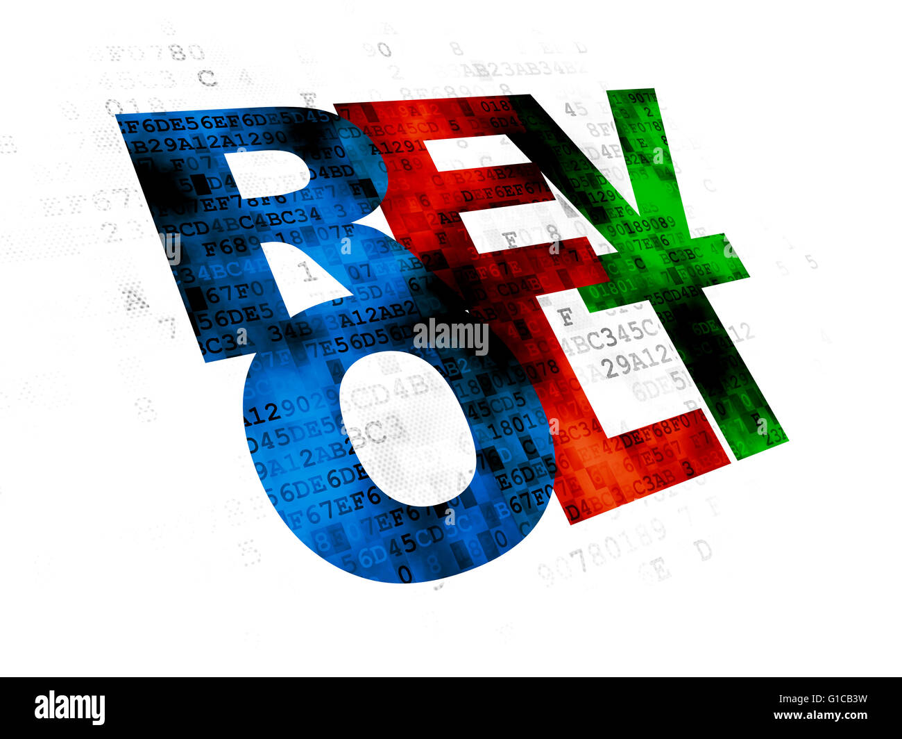 Political concept: Revolt on Digital background Stock Photo - Alamy
