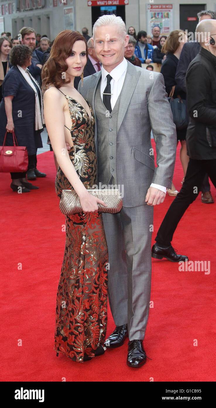 April 12, 2016 - Christina V and Rhydian Roberts attending Florence ...