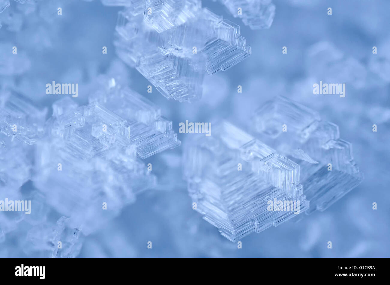 Geometric shapes winter abstract hi-res stock photography and images ...