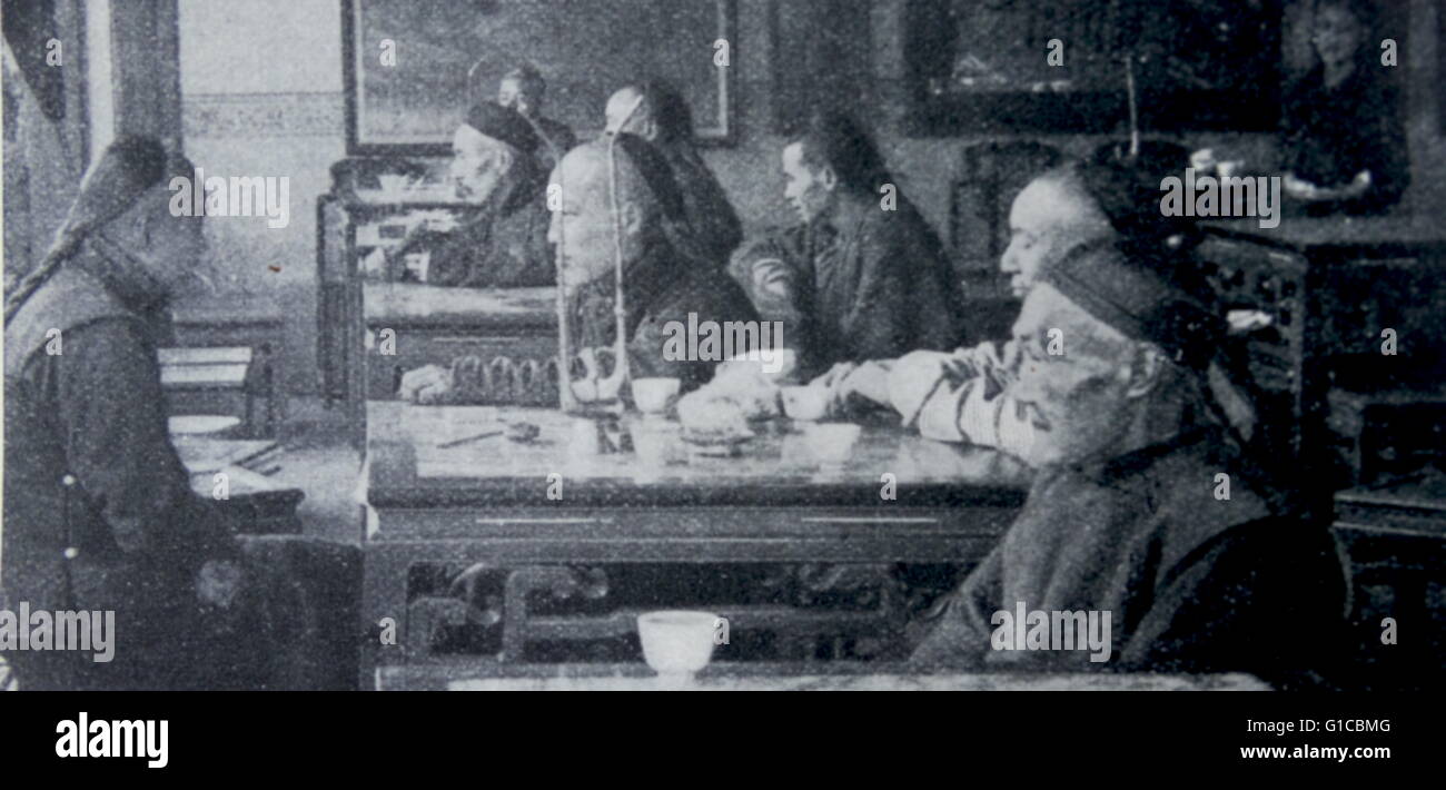 Chinese merchant 19th century hi-res stock photography and images - Alamy