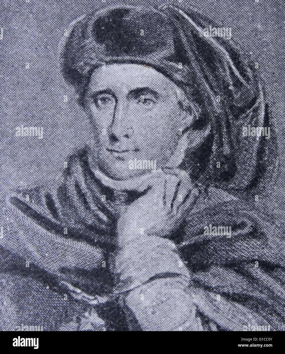 Portrait of King Charles VI of France (1368-1422) a member of the House ...