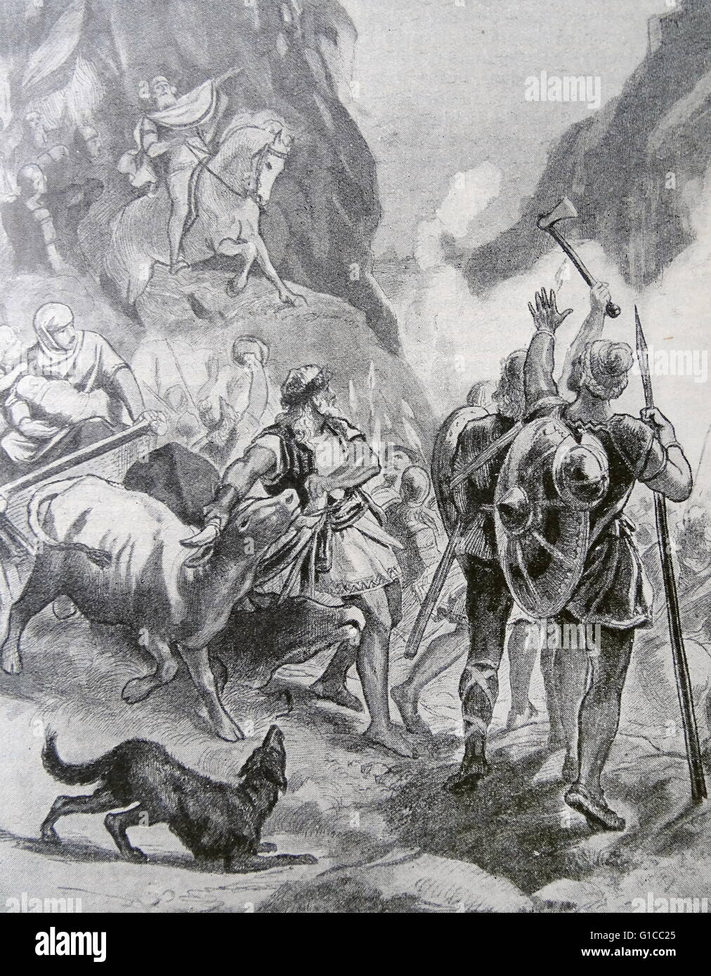 Teutons hi-res stock photography and images - Alamy