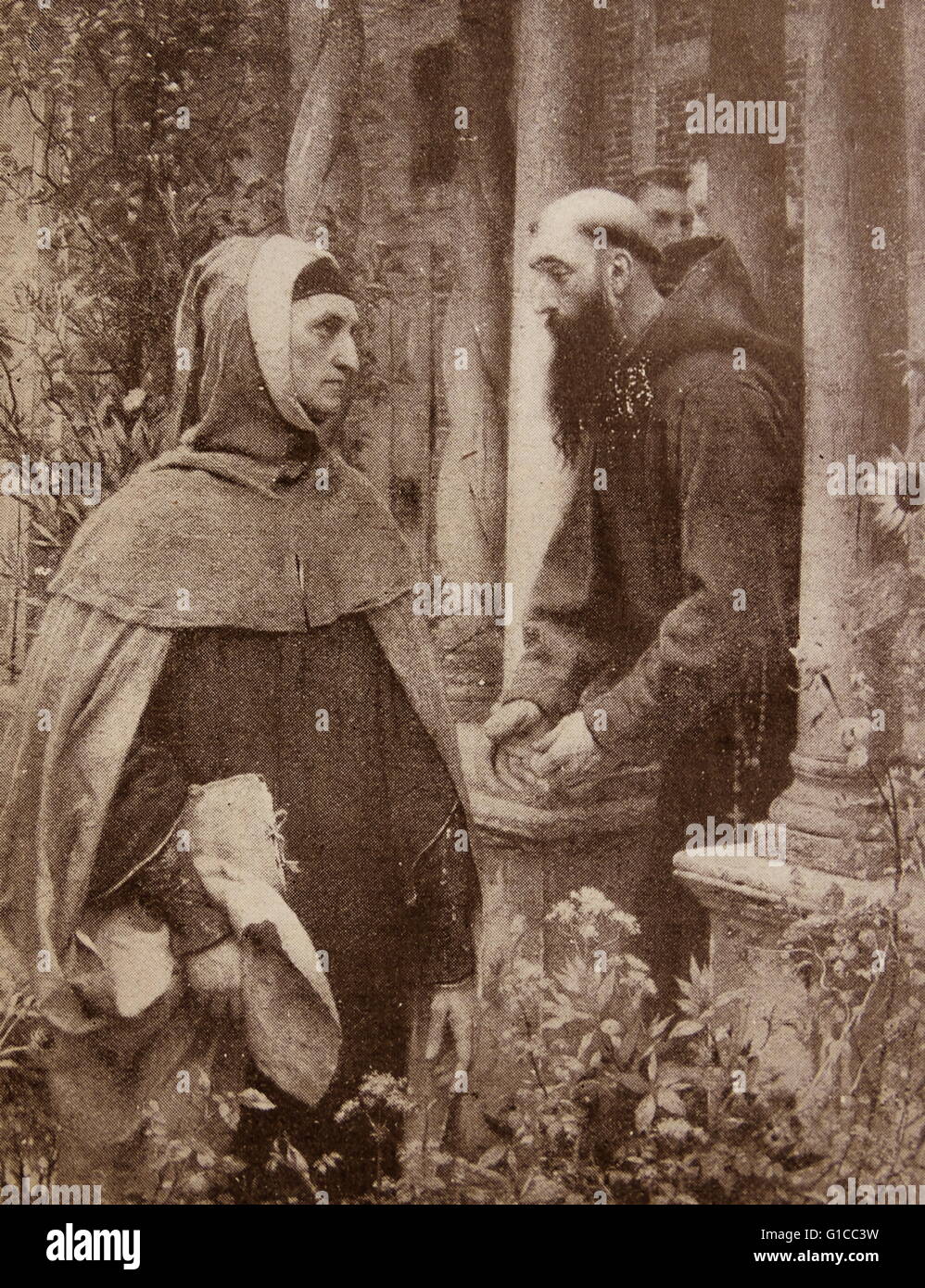 Dante in his exile seeks for peace hi-res stock photography and images ...