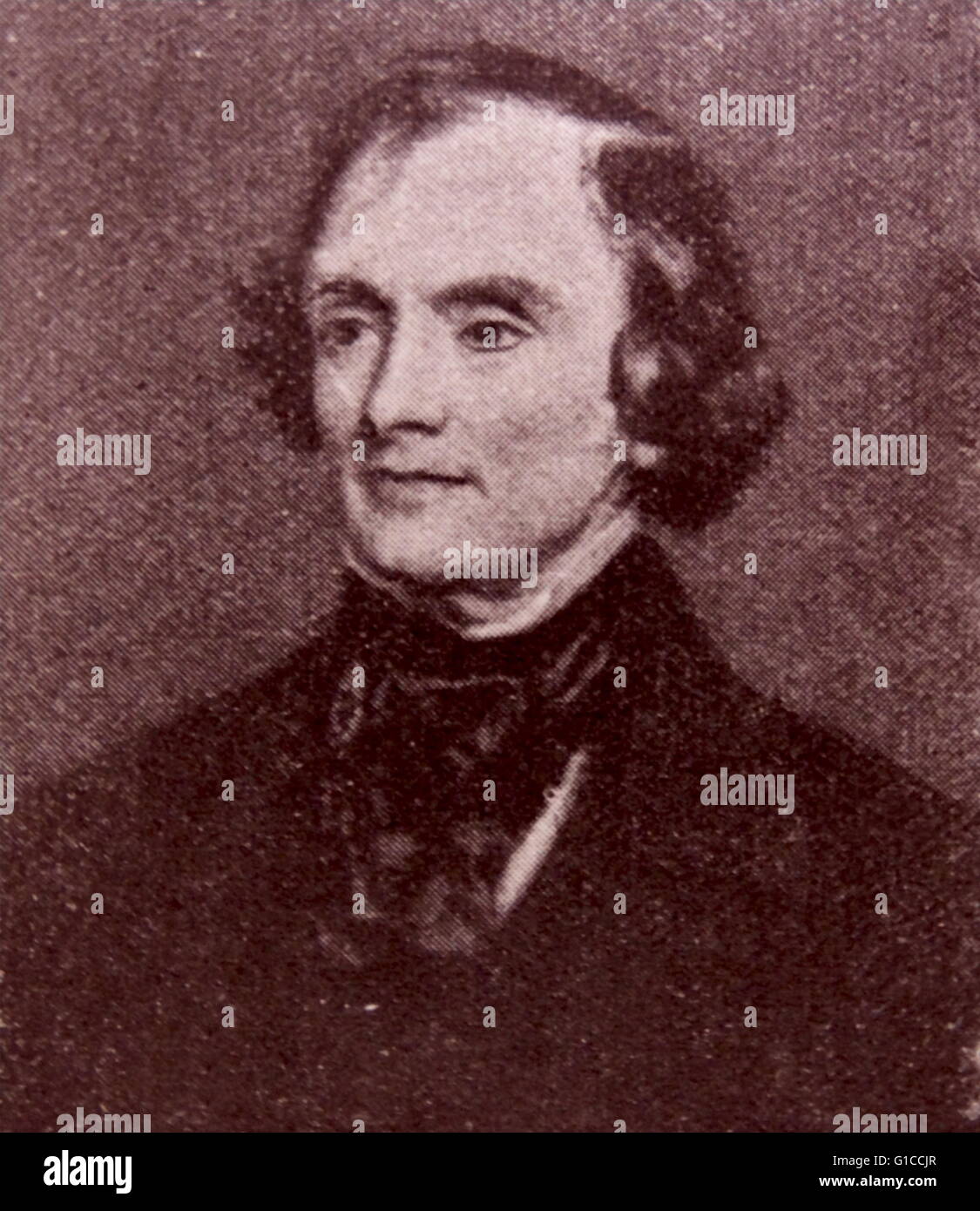 Portrait of John Russell, 1st Earl Russell (1792-1878) a leading Whig ...