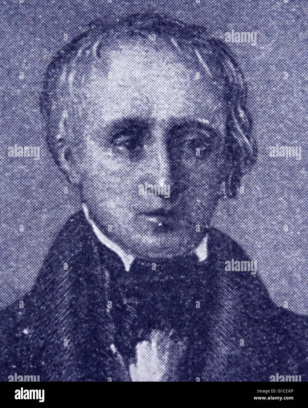 Portrait of William Wordsworth (1770-1850) a major English Romantic ...