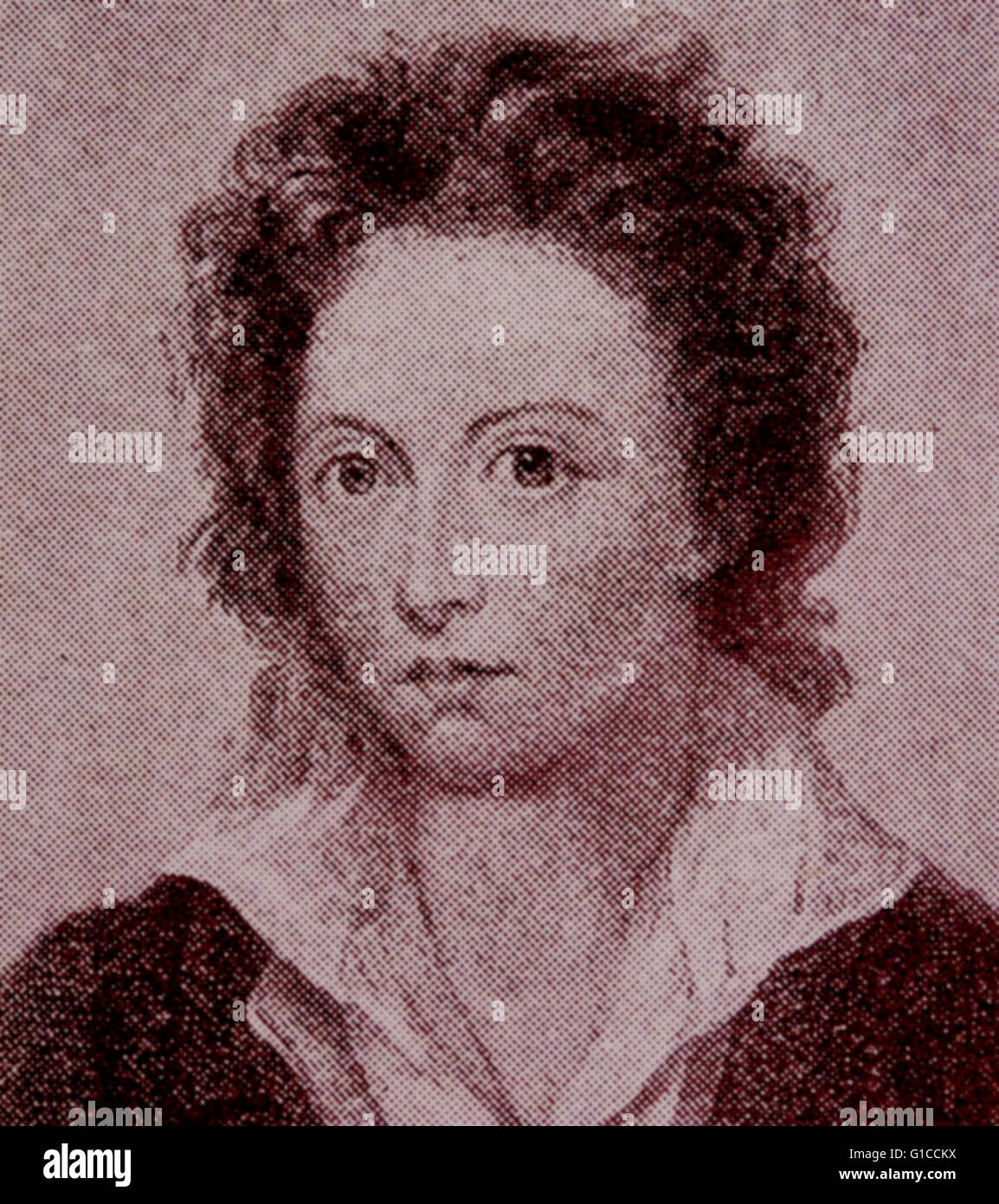 Portrait of Percy Bysshe Shelley (1792-1822) major English Romantic ...