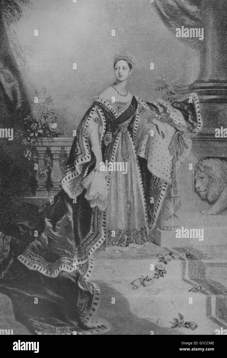 Queen Victoria (1819-1901) Queen of the United Kingdom of Great Britain ...