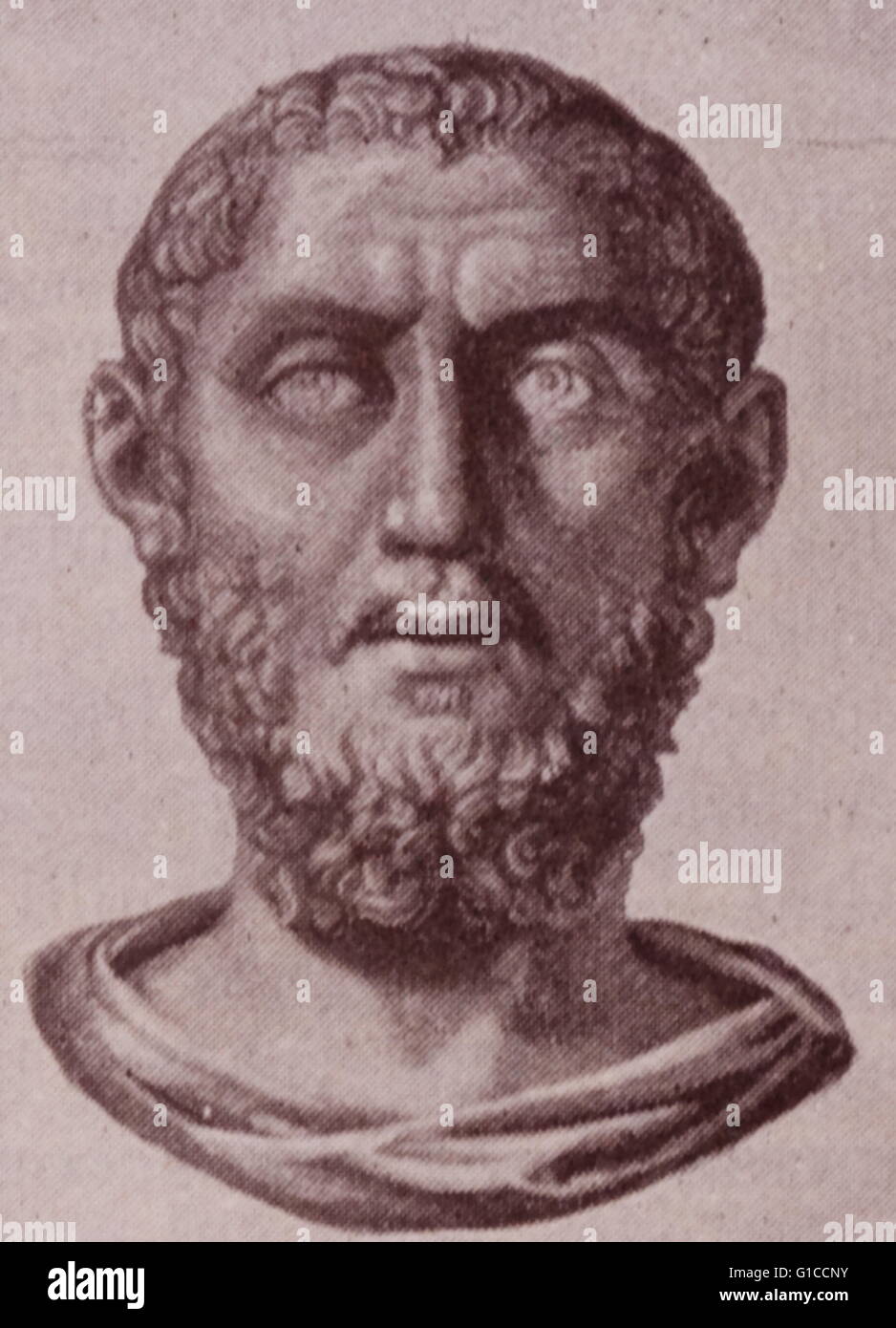 Bust of Roman Emperor Macrinus Stock Photo - Alamy