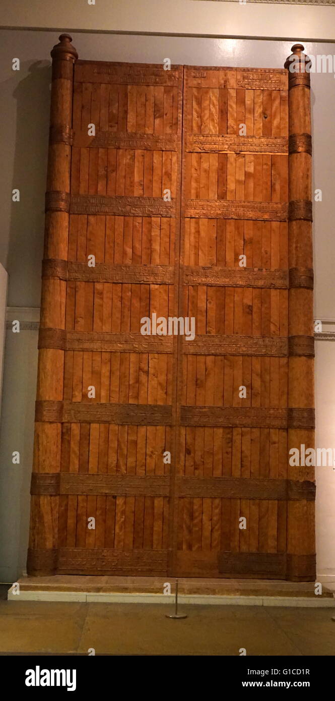 Reconstruction of the Balawat Gates, three sets of gates from Balawat ...