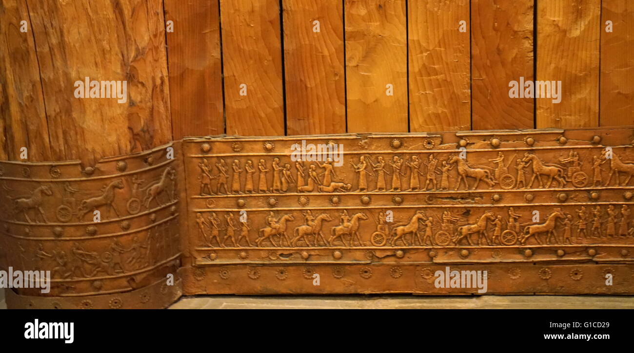 Reconstruction of the Balawat Gates, three sets of gates from Balawat ...