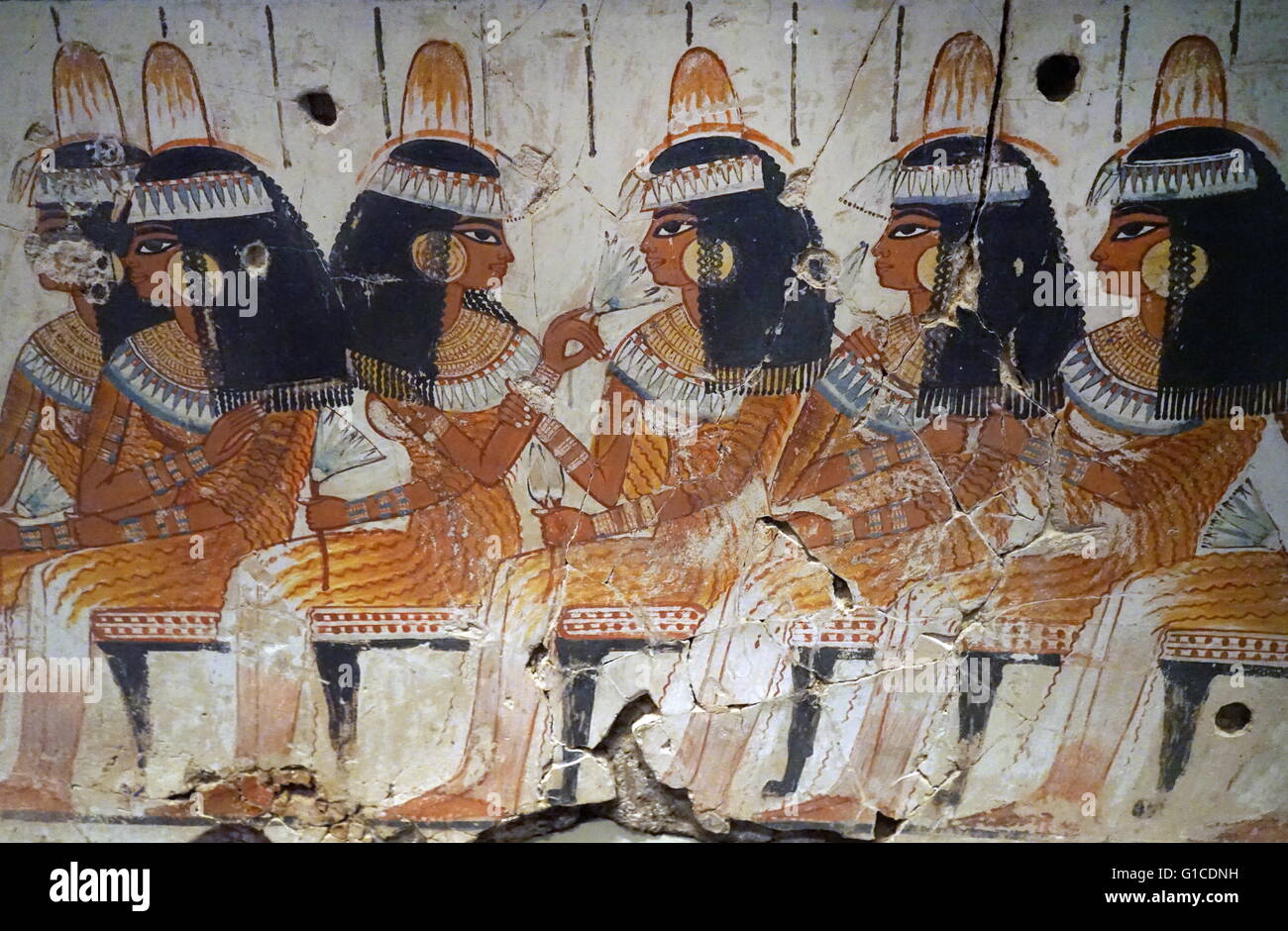 Scenes from the Tomb of Nebamun, a middle-ranking official scribe and ...