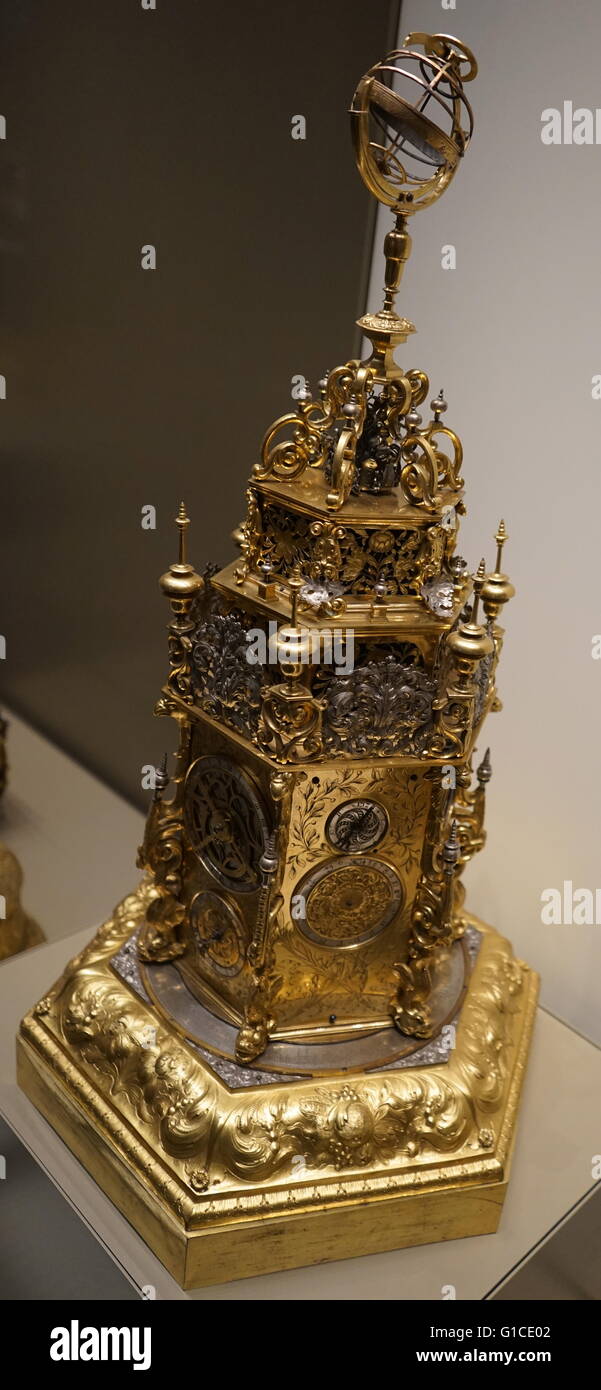 17th Century Masterpiece clock made by clockmakers who wanted to ...