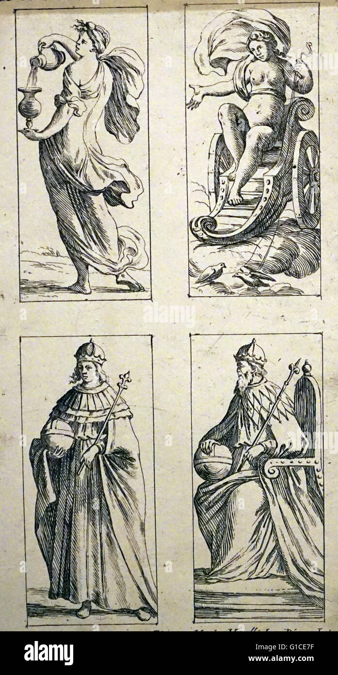 Tarot cards 17th century hi-res stock photography and images - Alamy