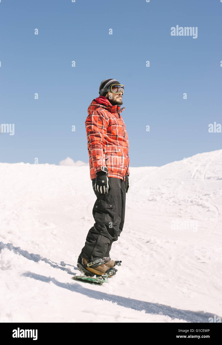 Snowboarding man hi-res stock photography and images - Alamy