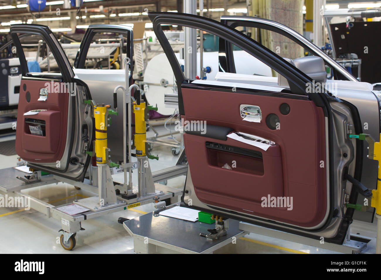 Rolls-Royce motor car assembly plant, Chichester, West Sussex, England ...