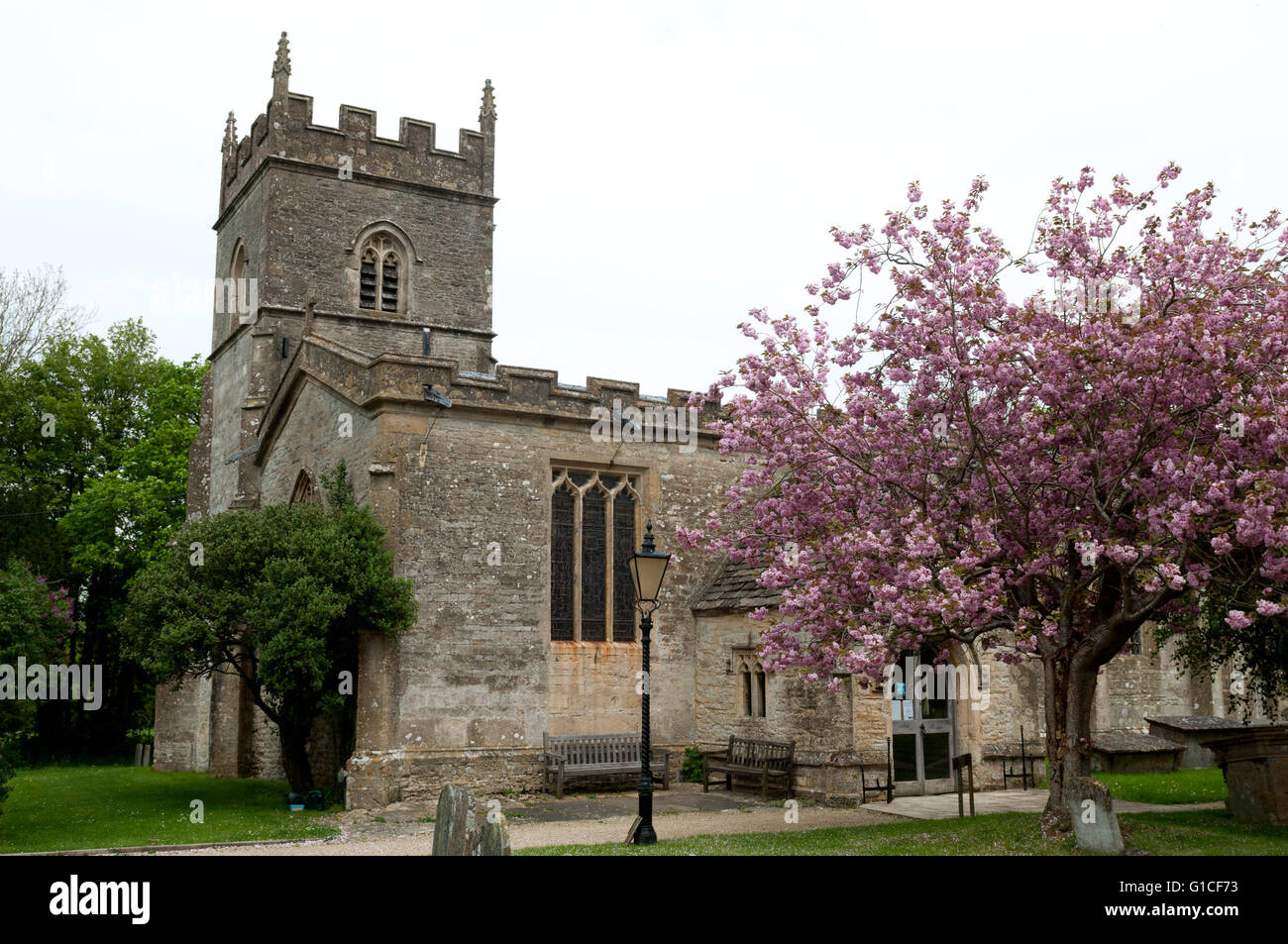 St. Leonard`s Church, Minety, Wiltshire, England, UK Stock Photo - Alamy