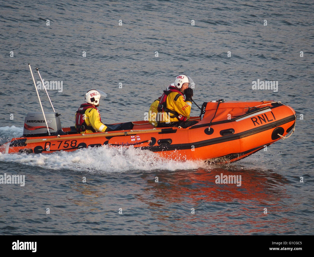 RNLI Inshore Lifeboat (D class Stock Photo - Alamy