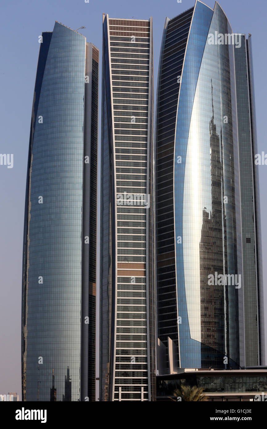 Etihad towers complex abu dhabi hi-res stock photography and images - Alamy