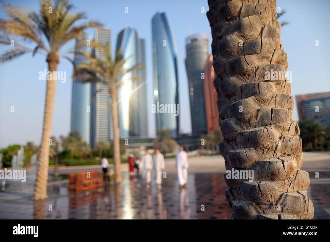 Etihad towers building complex hi-res stock photography and images - Alamy