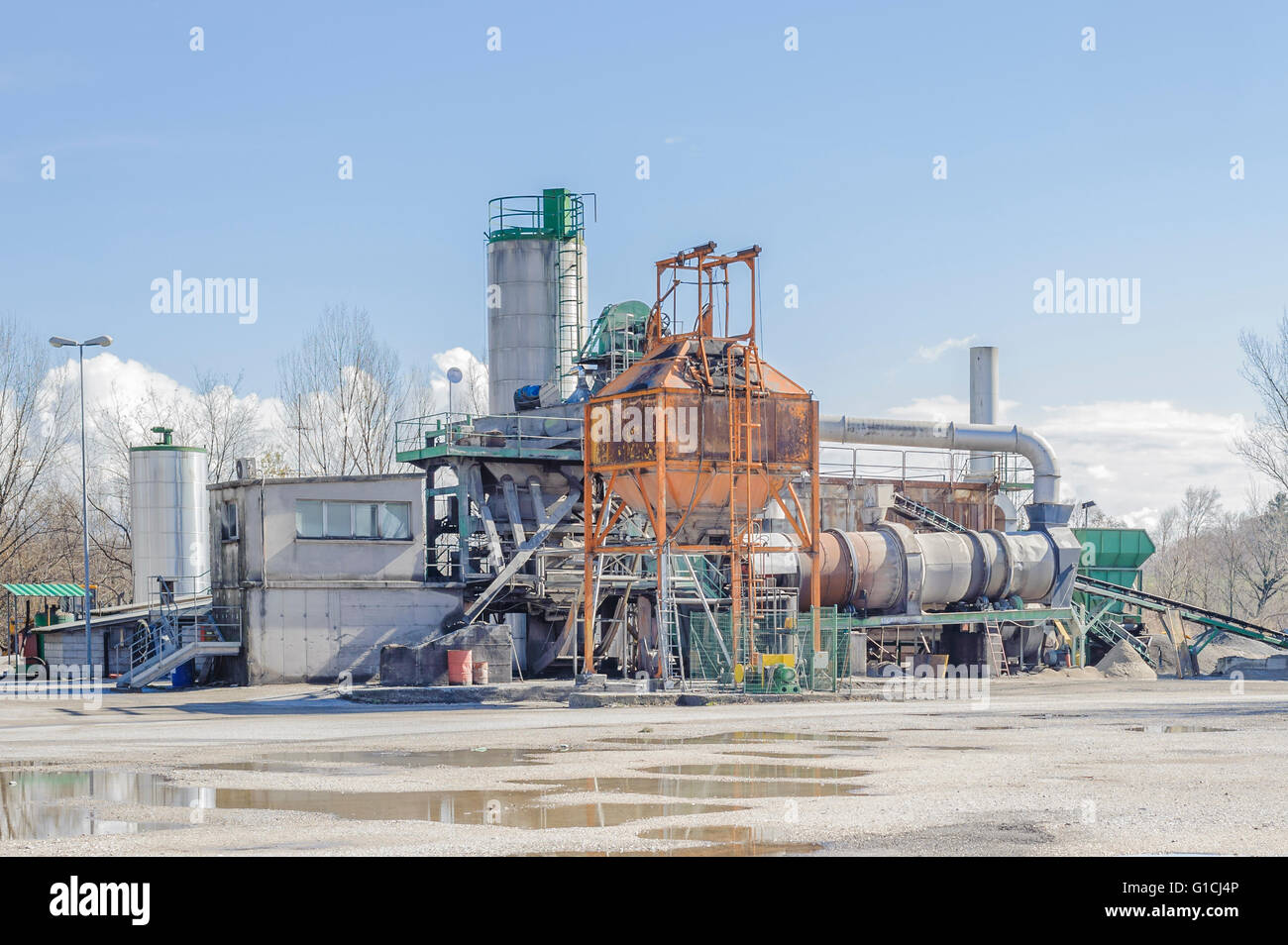 Gravel washing plant for concrete production and construction ...