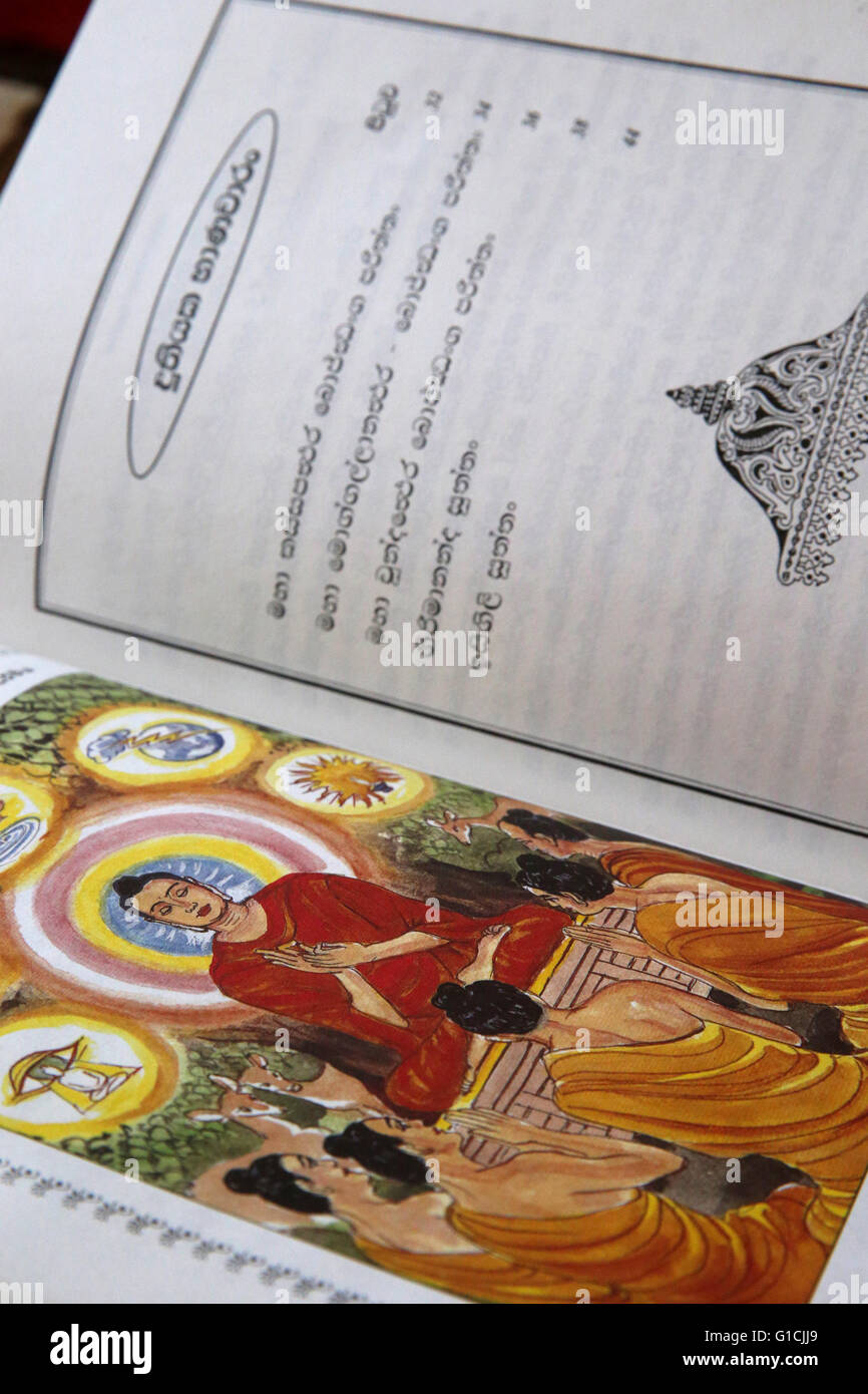 Buddhist sacred texts life siddhartha gautama hi-res stock photography ...