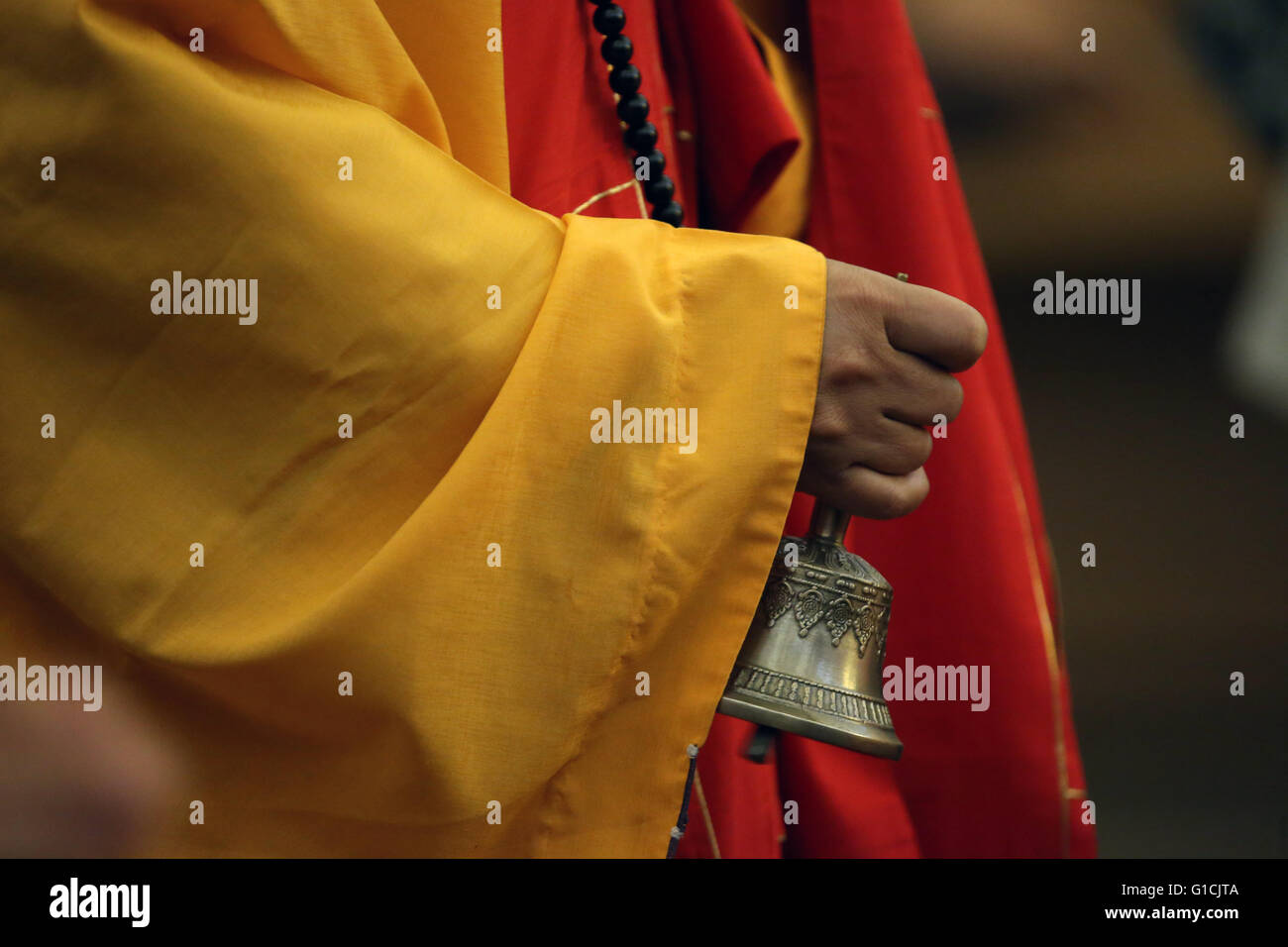 Fo Guang Shan temple. Buddhist bell. Geneva. Switzerland Stock Photo ...