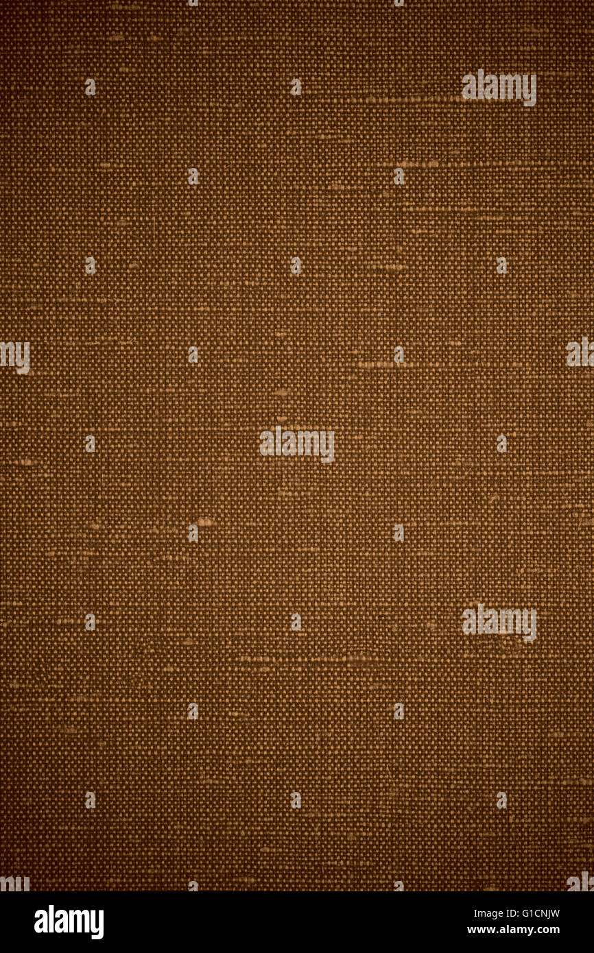 brown linen background or woven fabric texture Stock Photo - Alamy