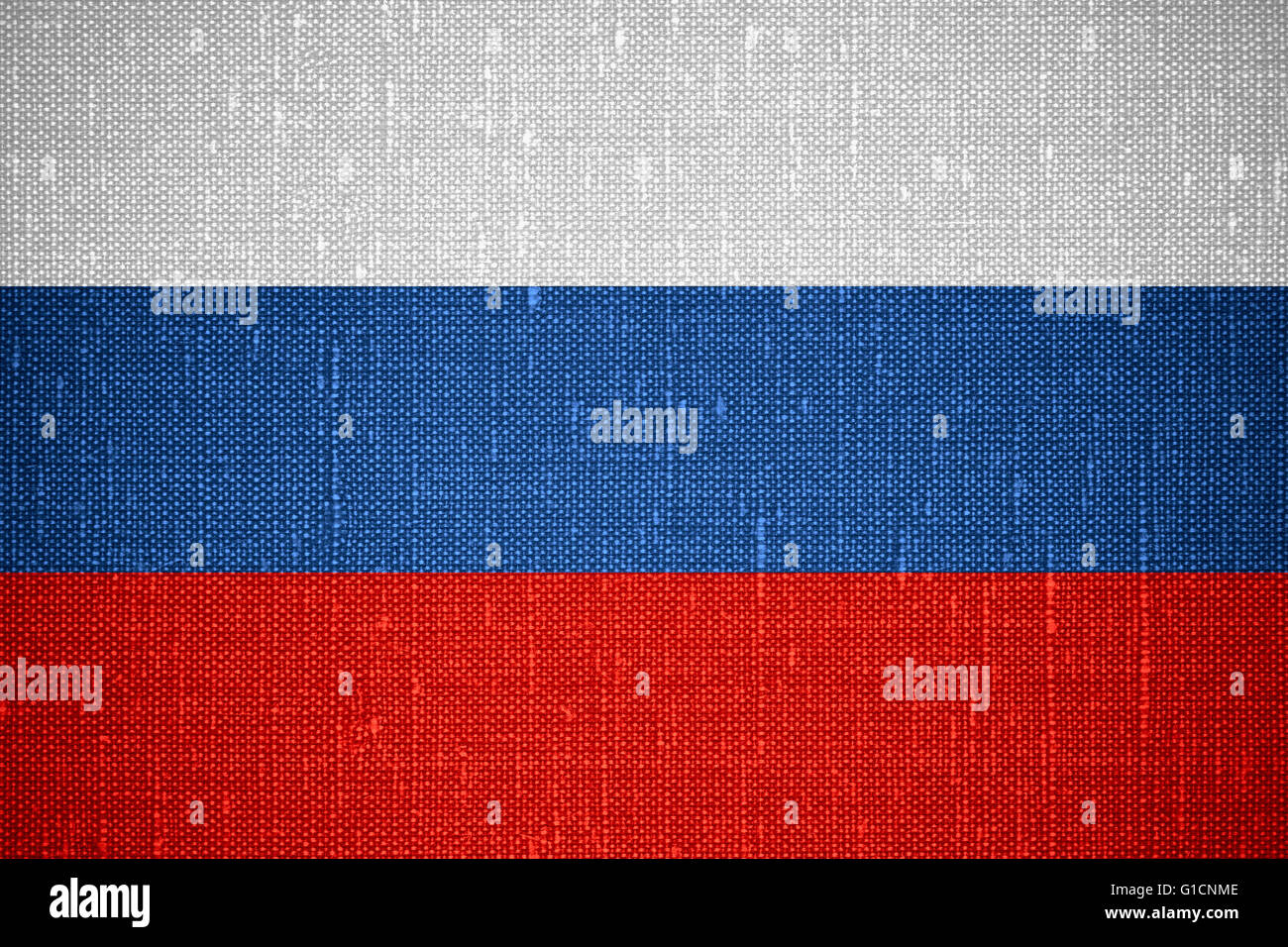 flag of Russia or Russian banner on cnavas background Stock Photo - Alamy