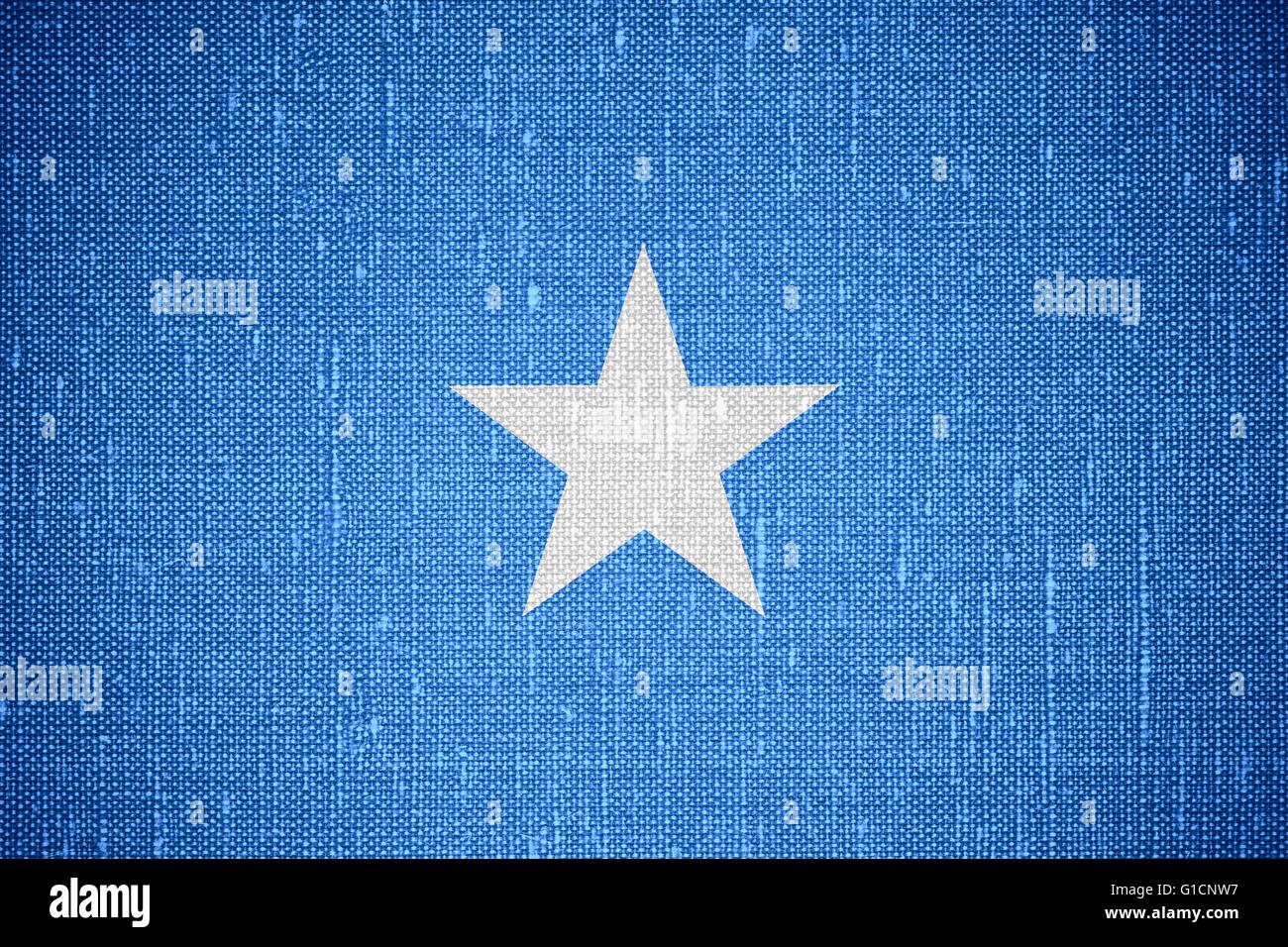 flag of Somalia or Somalian banner on cnavas background Stock Photo - Alamy