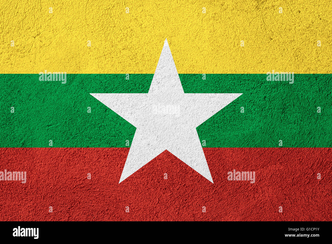 Burmese flag hi-res stock photography and images - Alamy