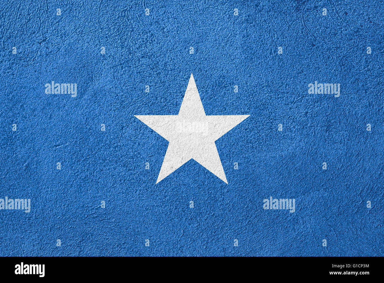 flag of Somalia or Somali banner on rough pattern background Stock ...