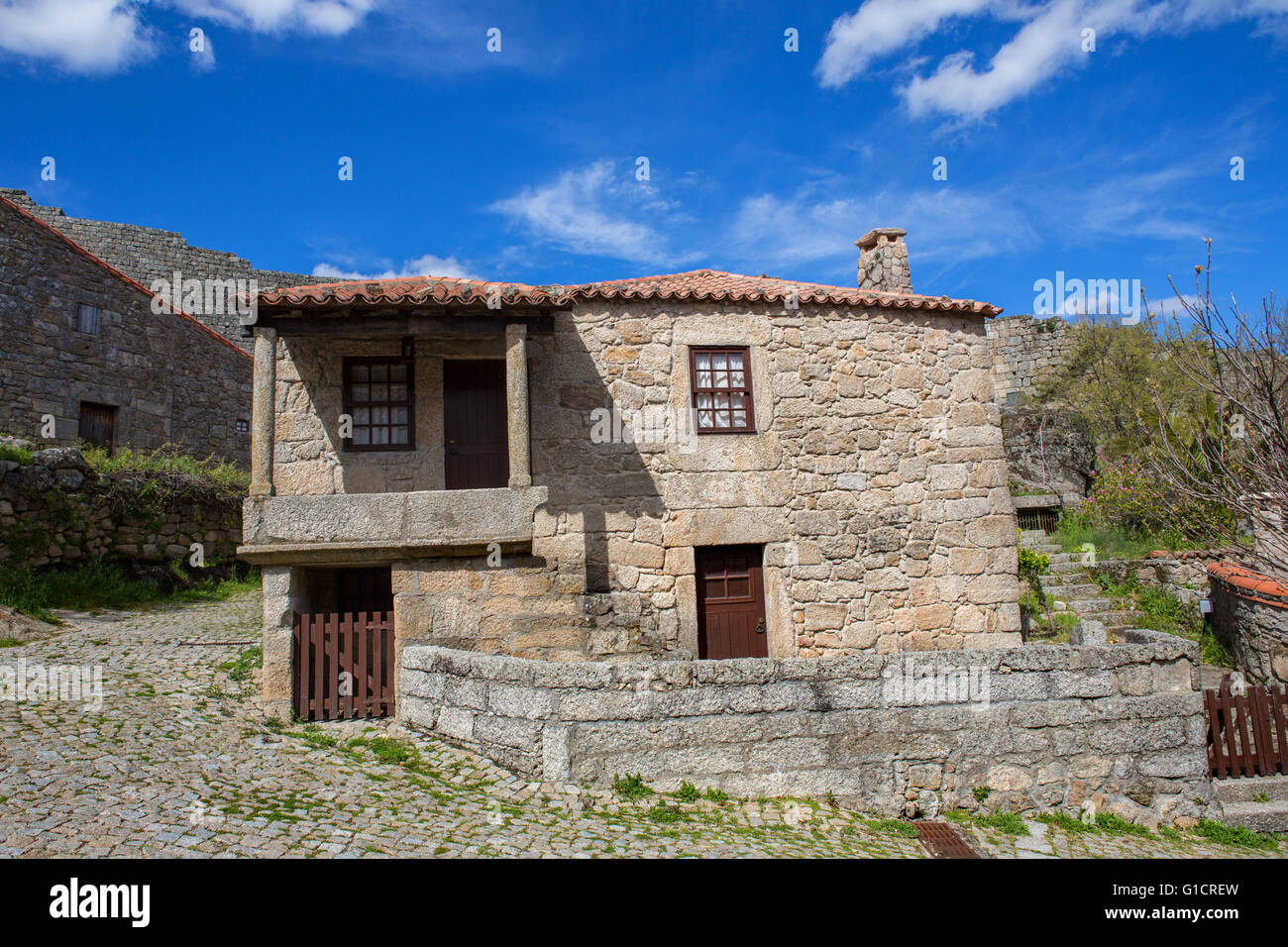 Historical village of Sortelha, Portugal Stock Photo - Alamy
