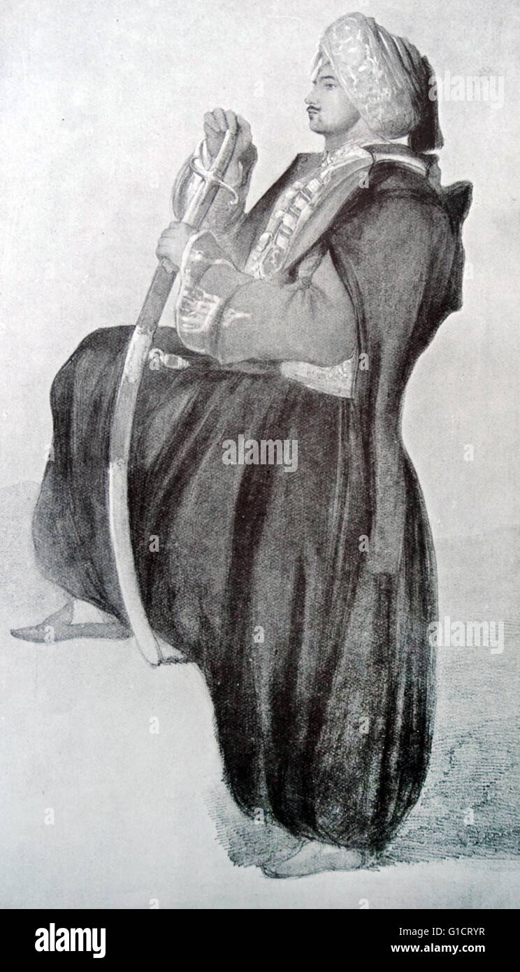 Portrait of a Dragoman in Beirut, Lebanon Stock Photo - Alamy