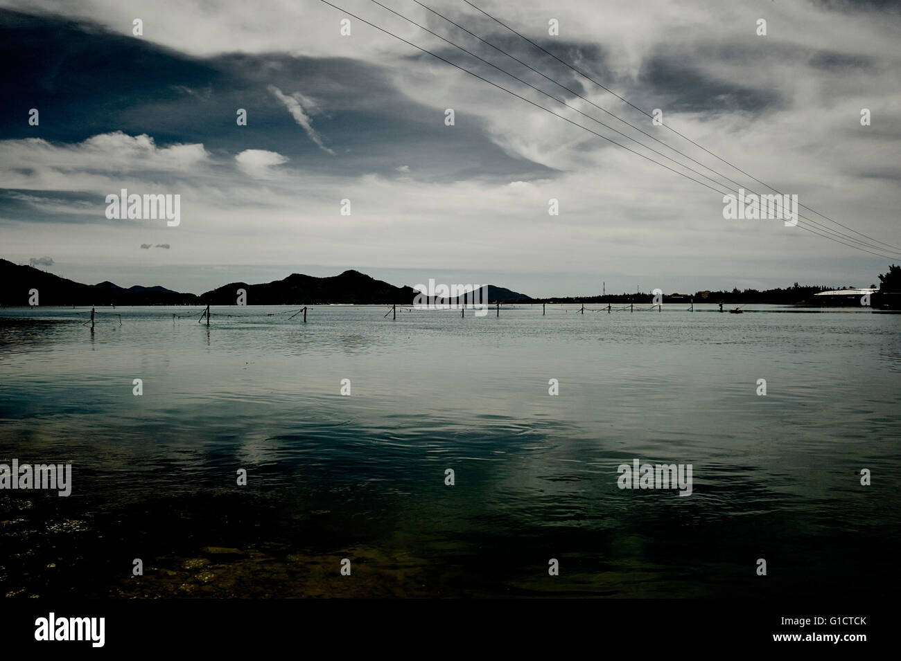 Vietnam landscape, seascape part of the Fanxipan Express series of ...