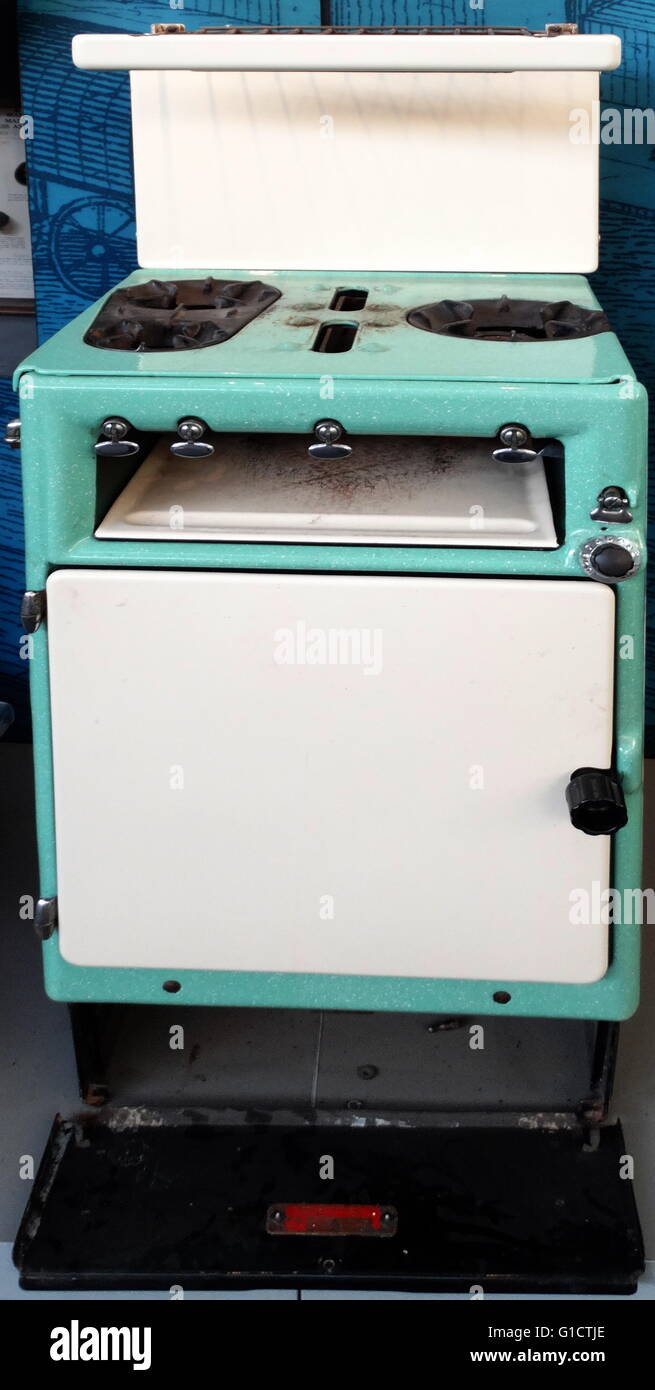 Domestic oven or cooker mde at the Revo Works in Tipton, Midlands UK ...