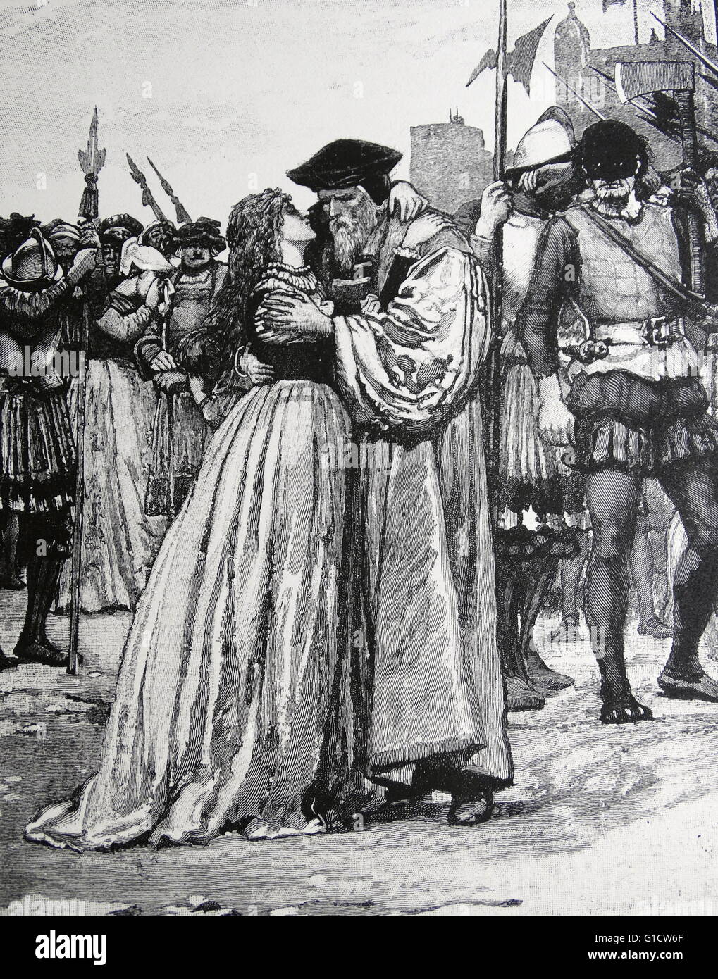 Sir thomas more engraving hi-res stock photography and images - Alamy