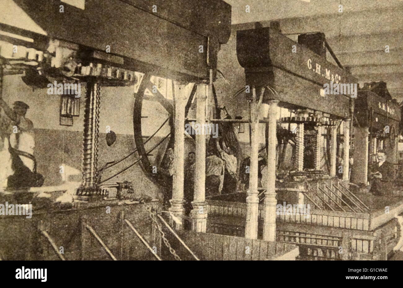 Factory interior 19th century hi-res stock photography and images - Alamy