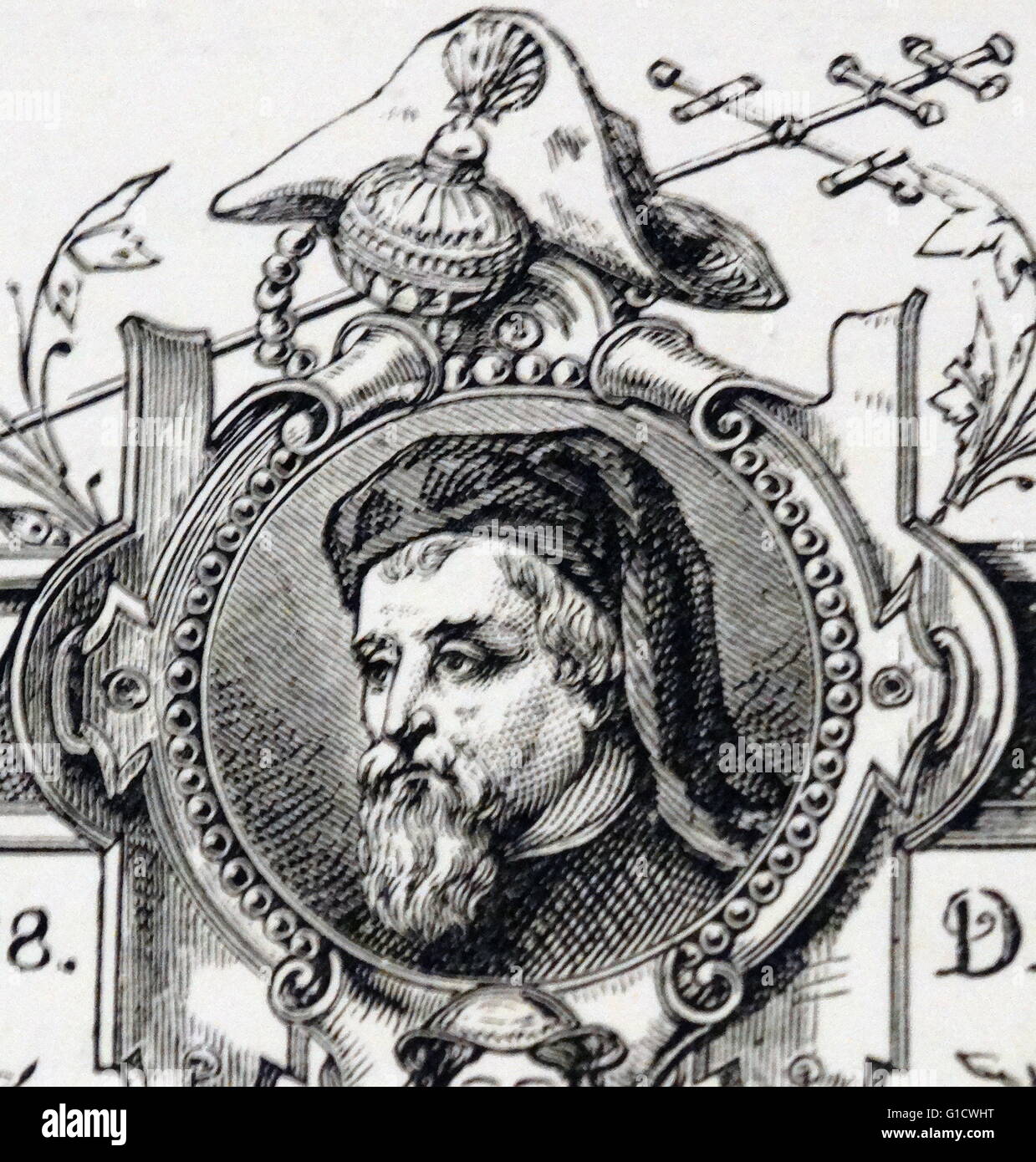 Portrait of geoffrey chaucer hi-res stock photography and images - Alamy