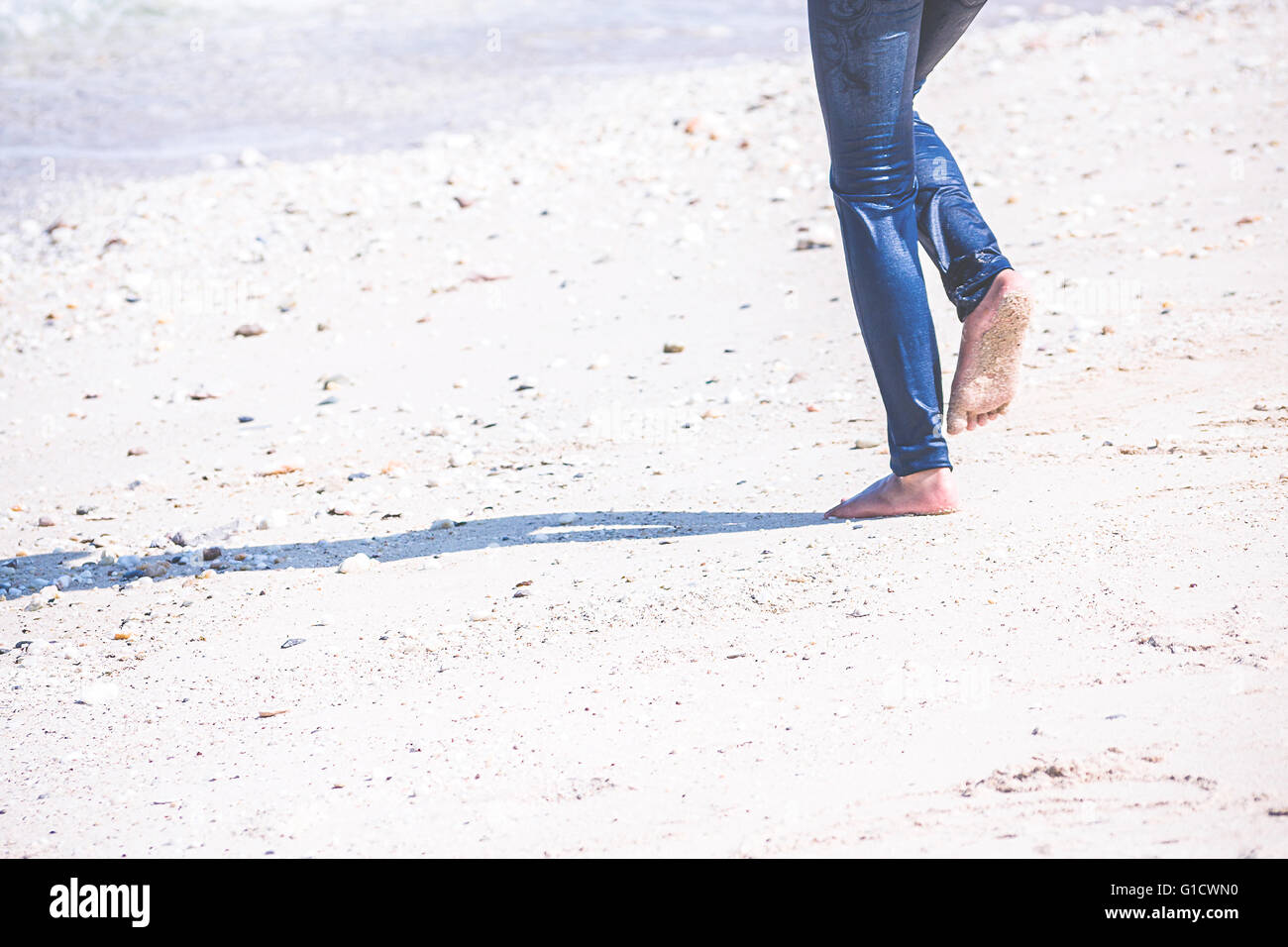 Feet Of A Girl Teenage Stock Photo - Alamy