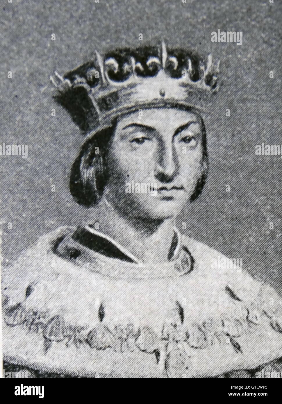 Portrait louis xii france 1462 1515 hi-res stock photography and images ...