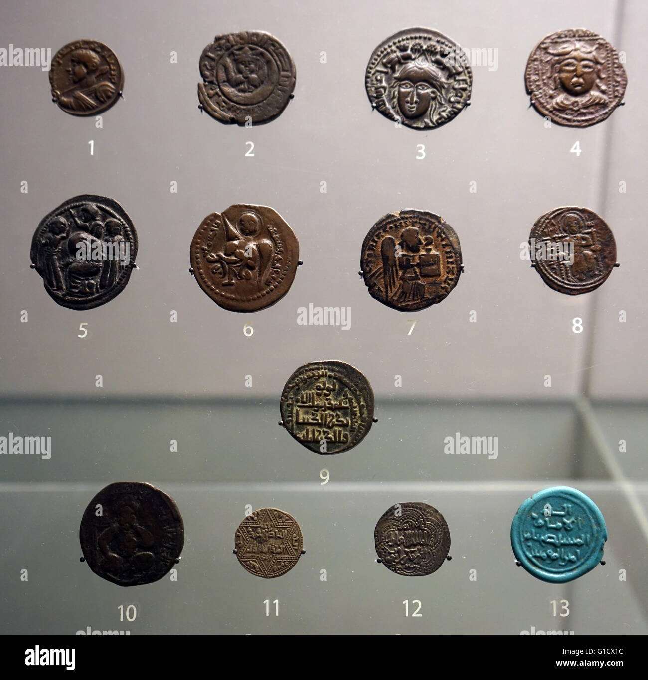 Coins of the Zengids, Artuqids and Ayyubis from Syria and Jazira. Dated ...
