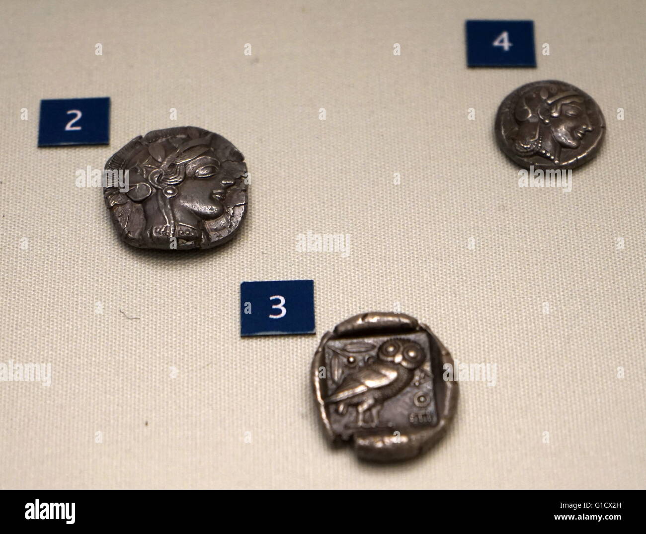 Coins ancient greece hi-res stock photography and images - Alamy