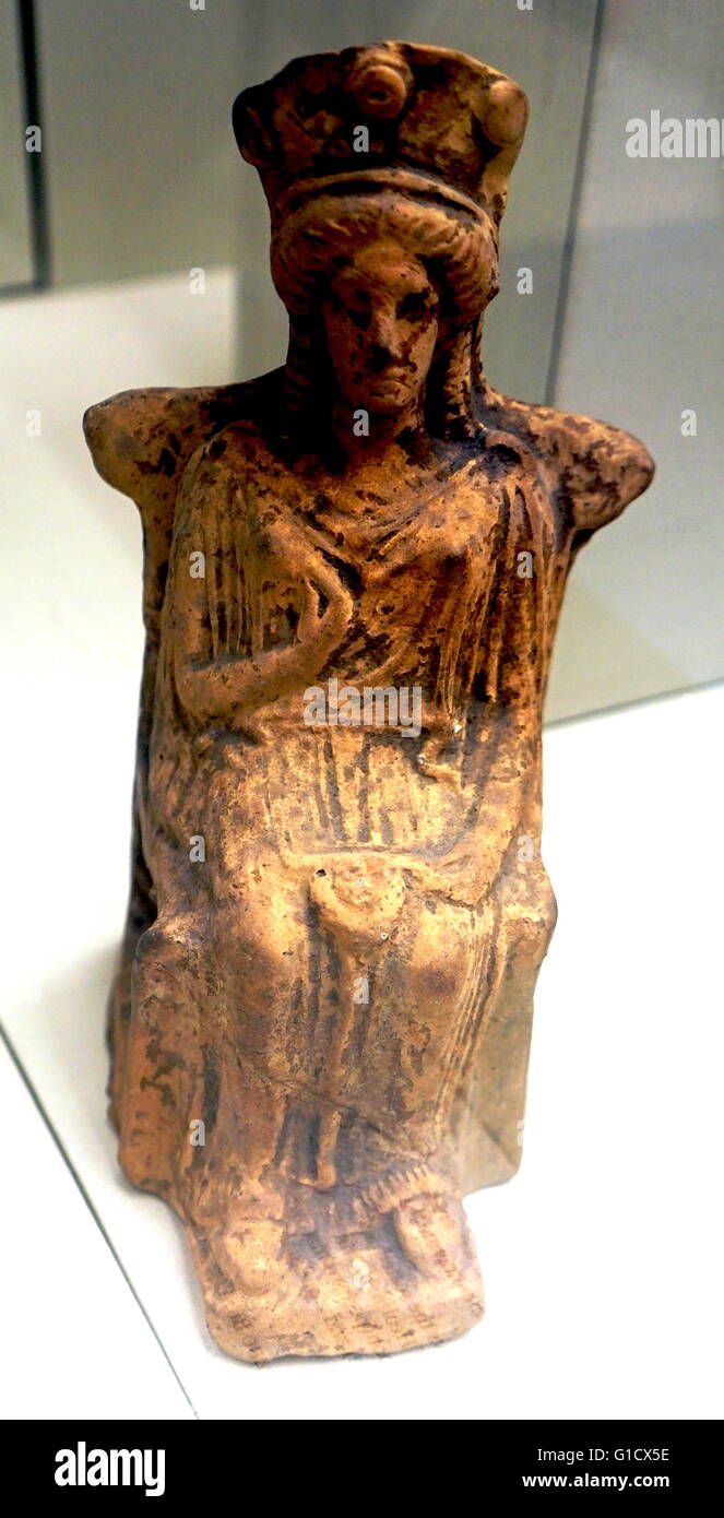 Statue from the ancient Athens. Dated 5th Century BC Stock Photo - Alamy