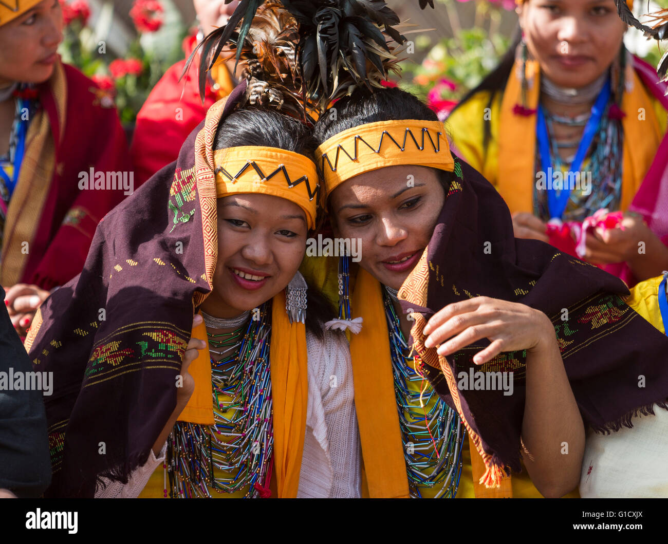 Naga heritage village kisama hi-res stock photography and images - Alamy