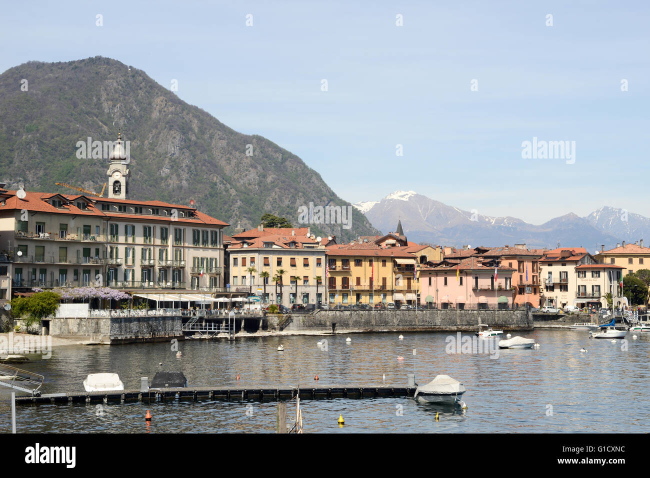 Menaggio town at famous Italian lake of Como, Italy Stock Photo - Alamy