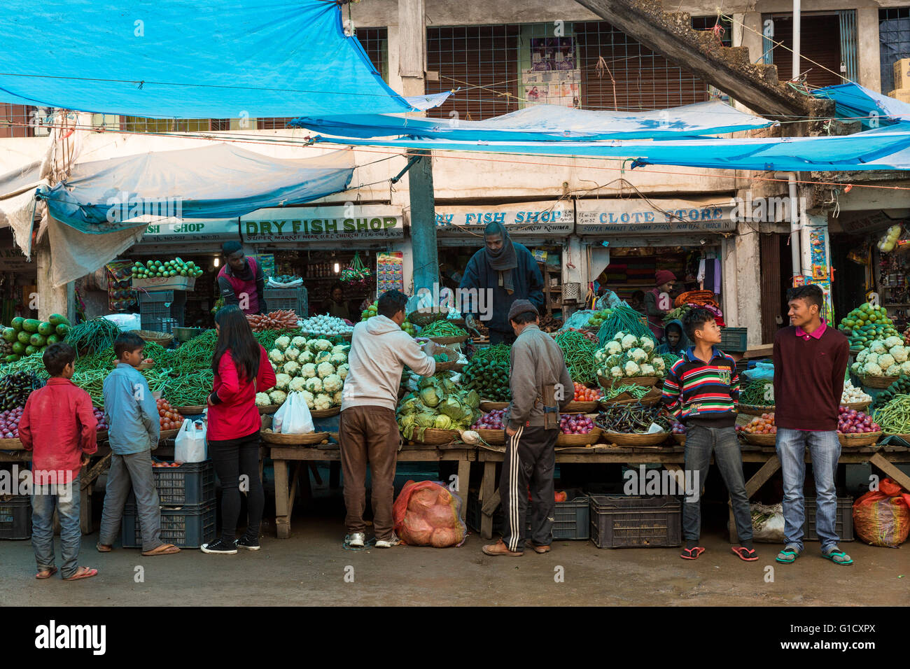 Kohima india hi-res stock photography and images - Alamy