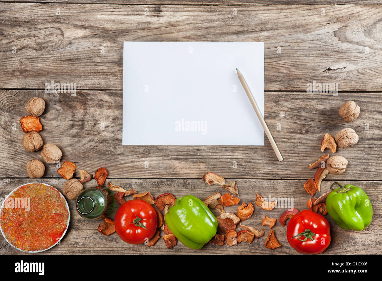 Recipe paper hi-res stock photography and images - Alamy