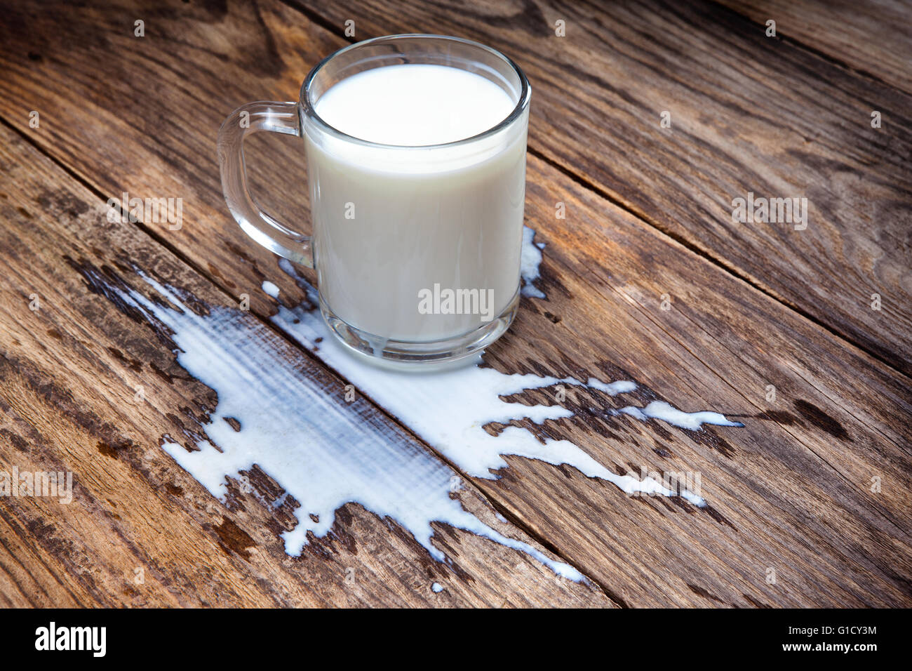 Spilled milkshake hi-res stock photography and images - Alamy