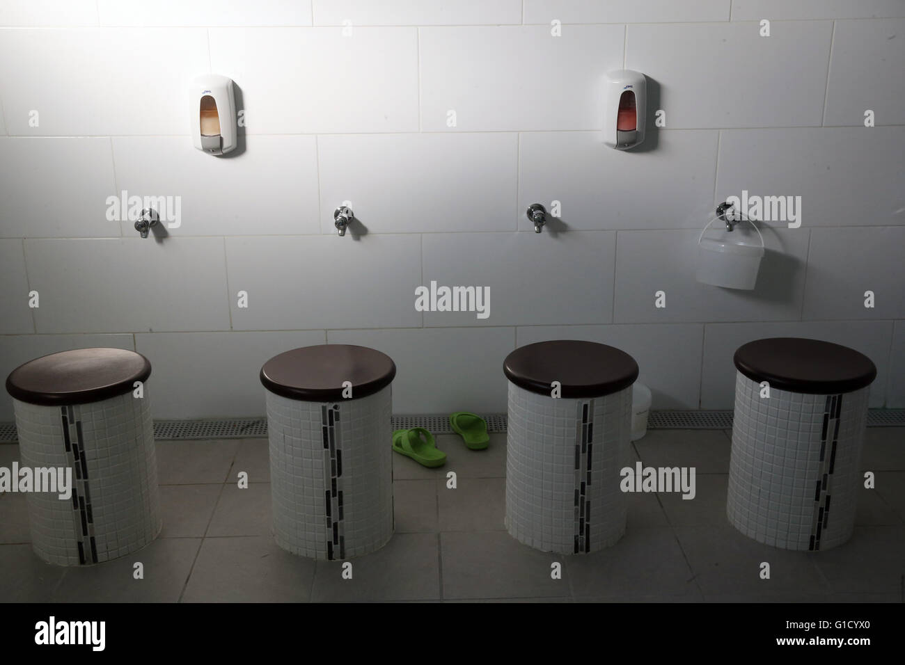 Ritual purity in Islam. Wudu ( ablution ). Bussy-Saint-Georges. France ...