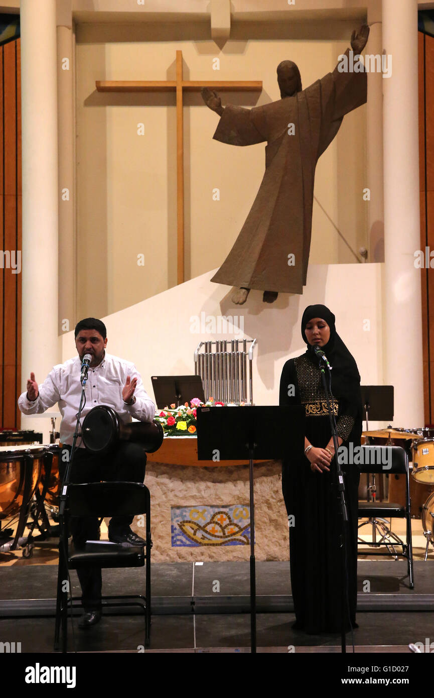 Bussy Saint-Georges catholic church. Inter-religious concert for peace ...